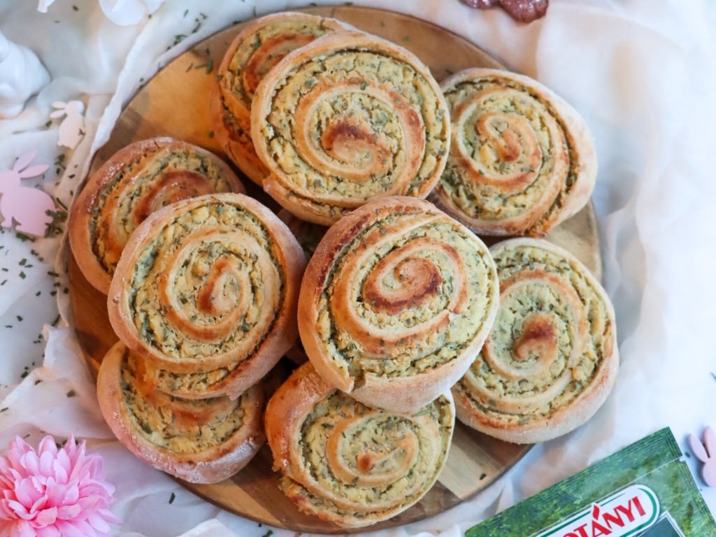 Veganski pehtranovi polžki za veliko noč