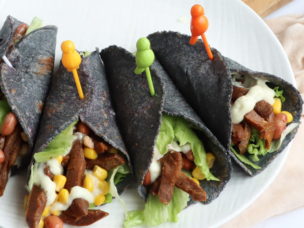 Blue Mexican tortillas